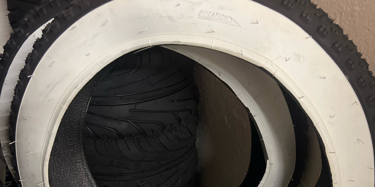 White wall tires – State 48 E-Rides